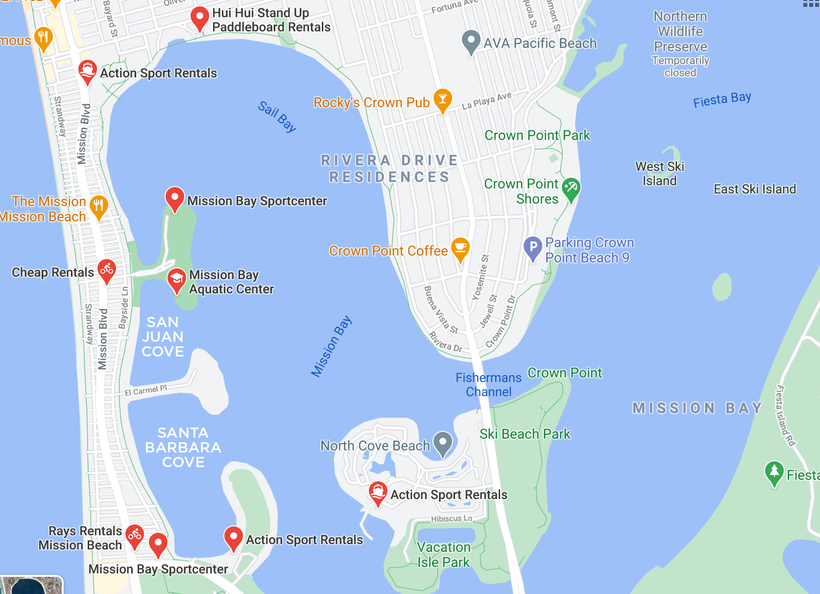 Paddleboarding in Mission Bay - BriGeeski