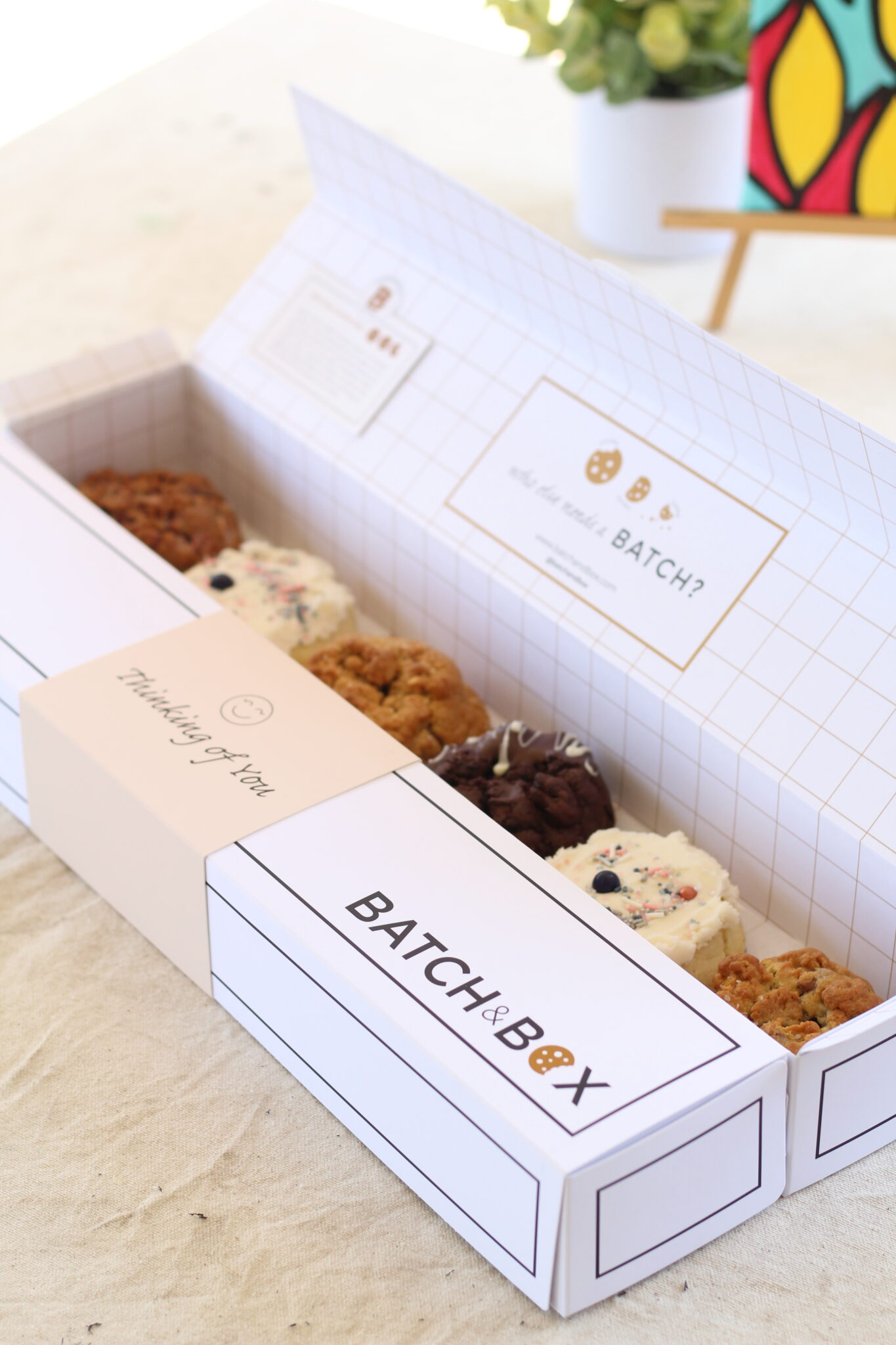 Batch and Box Cookies in Del Mar - BriGeeski