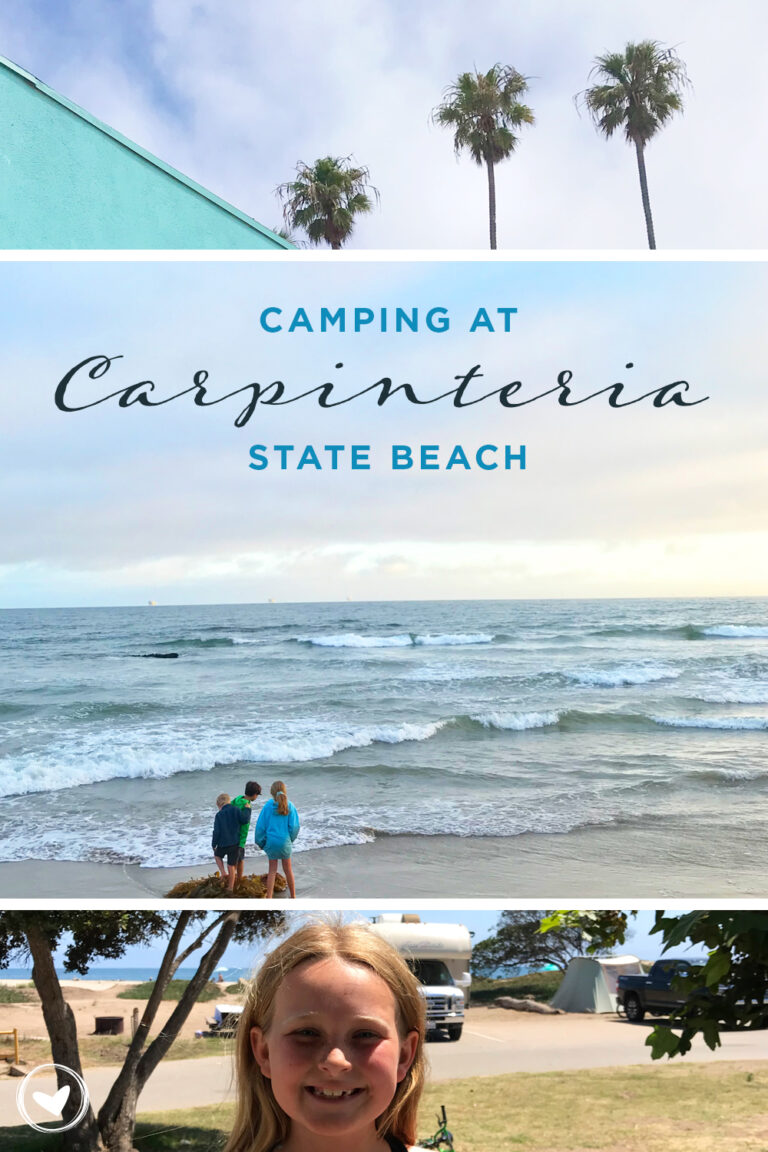 Camping at Carpinteria State Beach - BriGeeski
