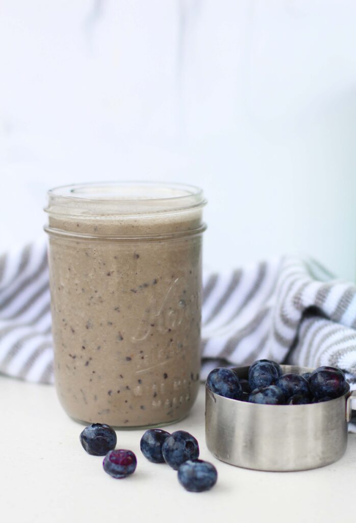 Blueberry Protein Shake - BriGeeski