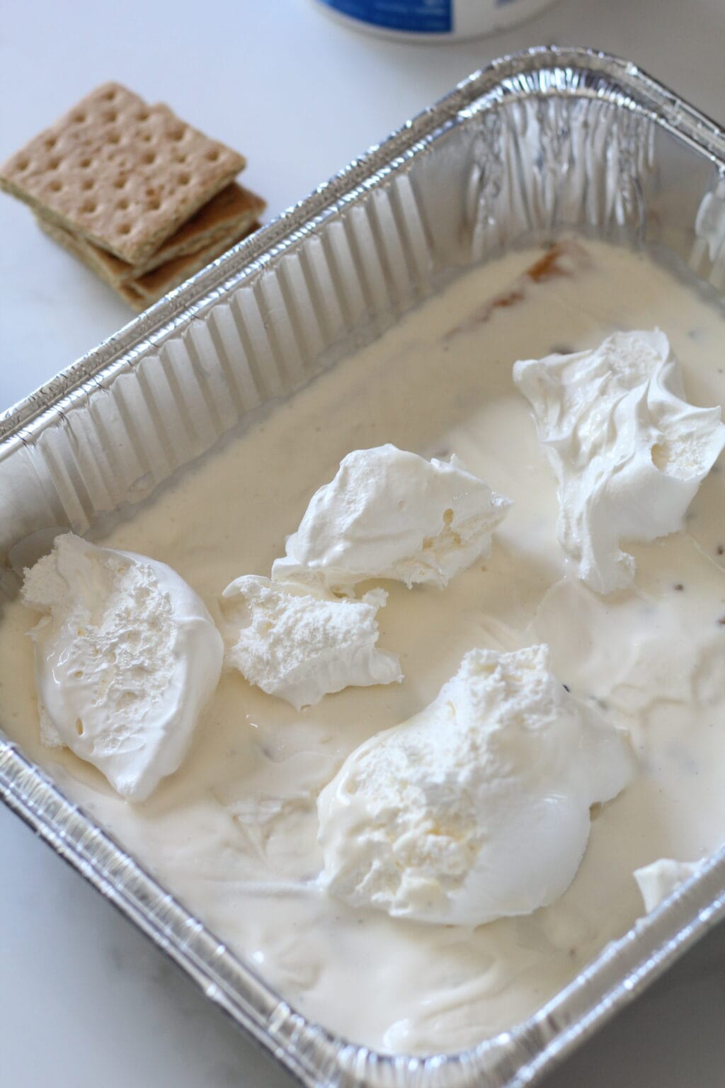 Cookie Dough Ice Cream Ice Box Cake - BriGeeski