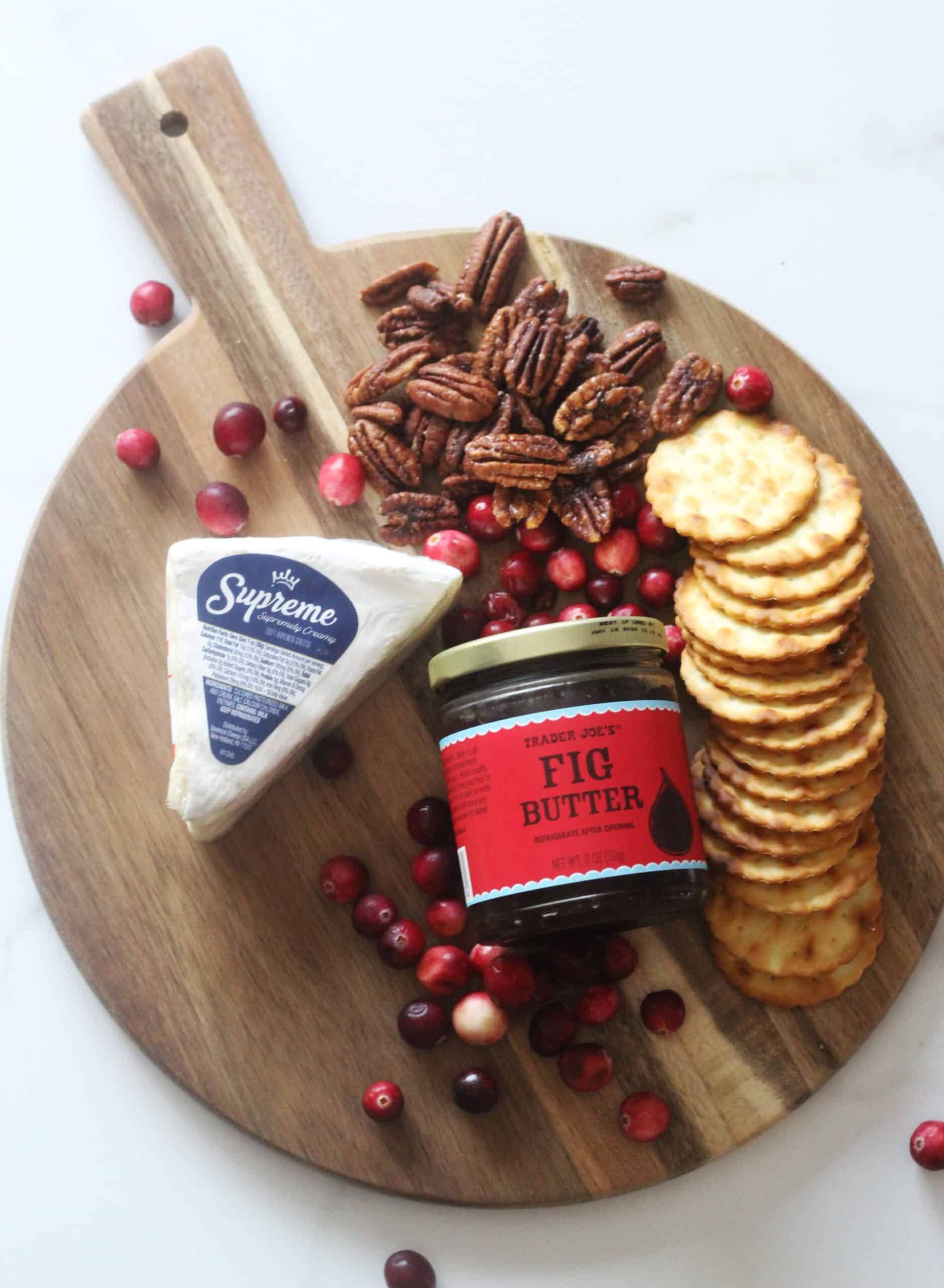 Baked Brie Christmas Tree Board With Sugared Cranberries Brigeeski