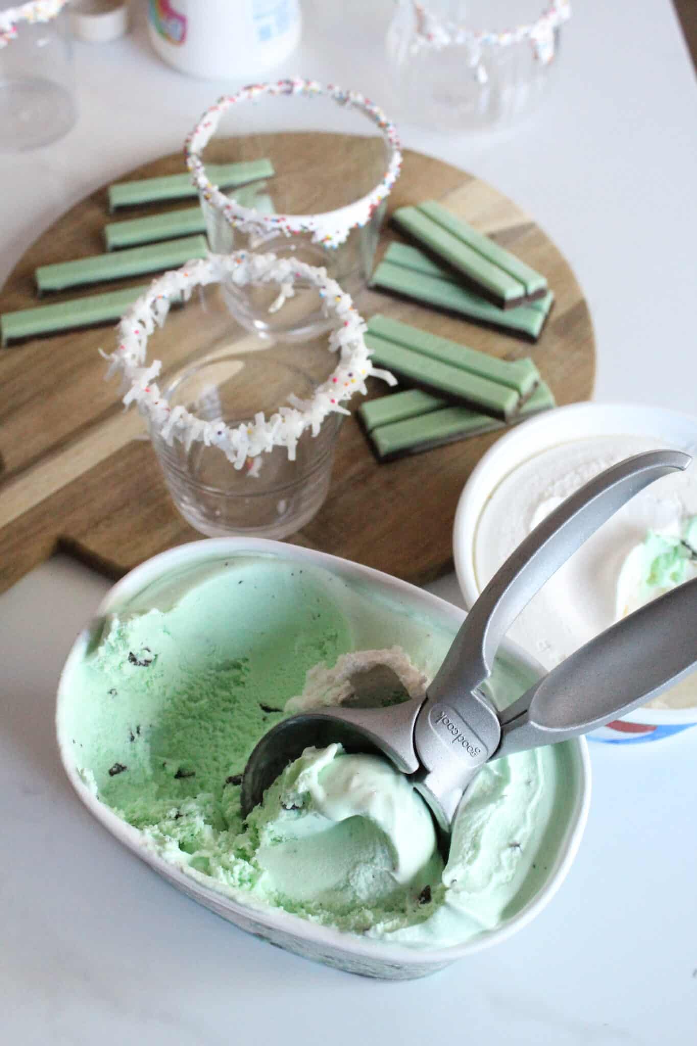 St. Patrick’s Day Shamrock Shake Milkshake - BriGeeski