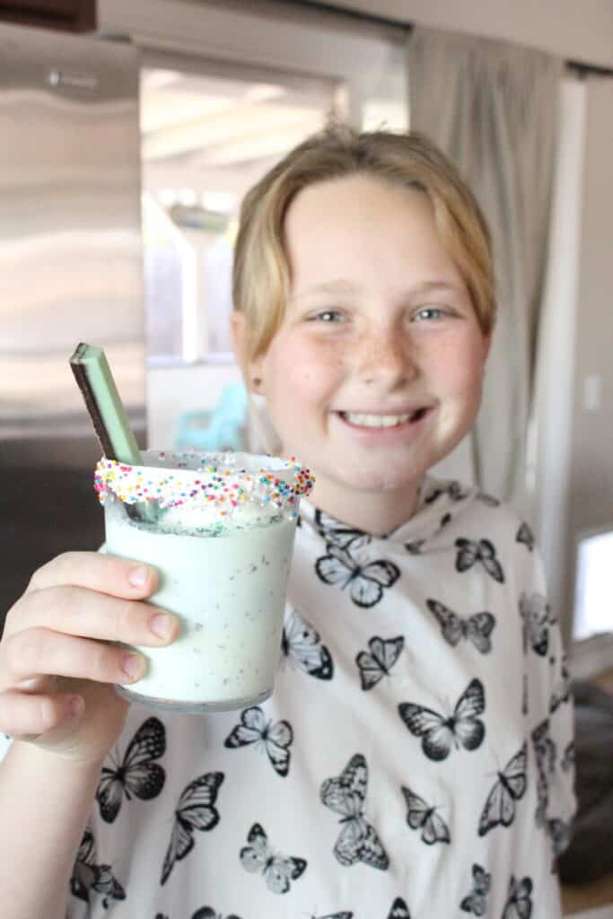 St. Patrick’s Day Shamrock Shake Milkshake - BriGeeski