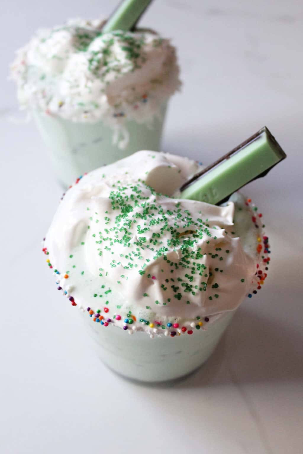 St. Patrick’s Day Shamrock Shake Milkshake - BriGeeski