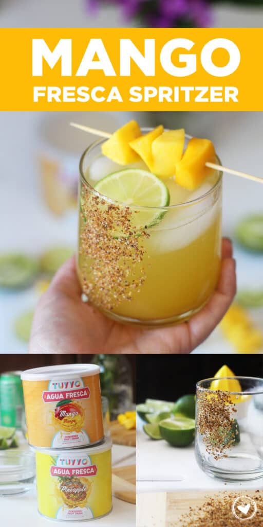 A Delicious Mango Fresca Spritzer - BriGeeski